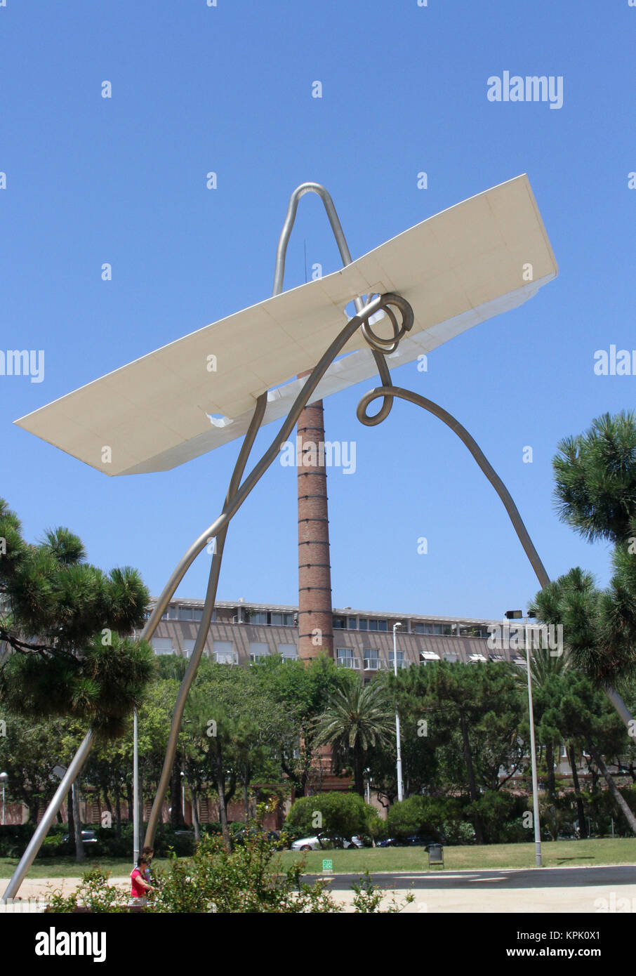 David and Goliath (David I Goliat) modern sculpture in Port Olimpic ...