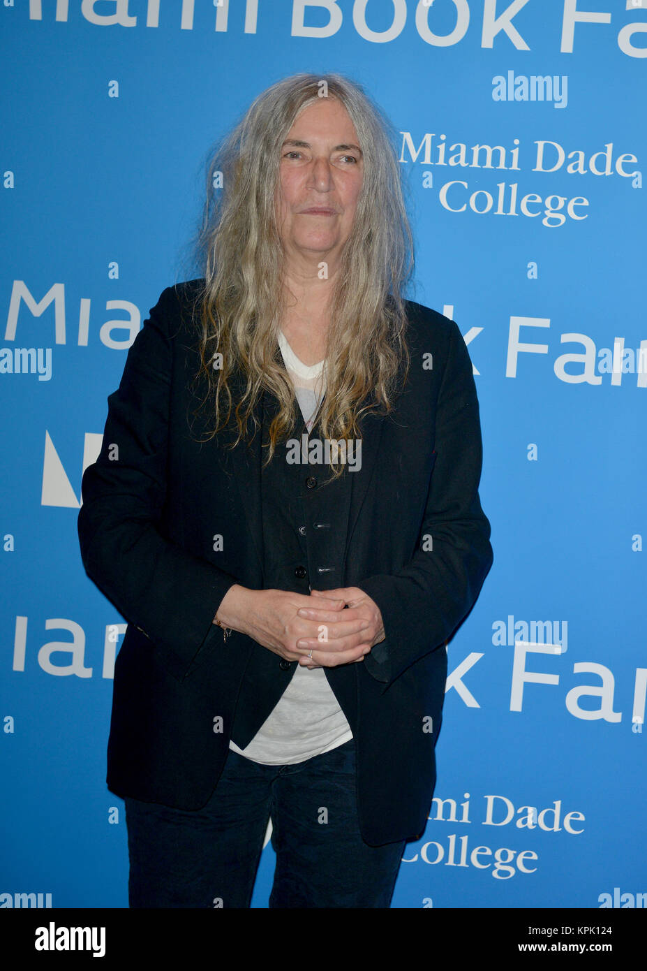 Patti Smith attends The Miami Book Fair at Miami Dade College Wolfson ...