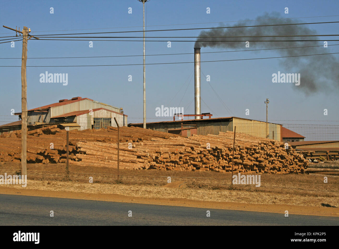 Wood factory africa hi-res stock photography and images - Alamy