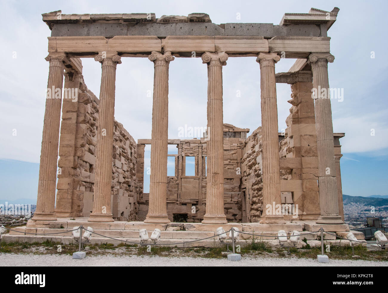 Facade of Parthenon in Acropolis, Greece Stock Photo - Alamy