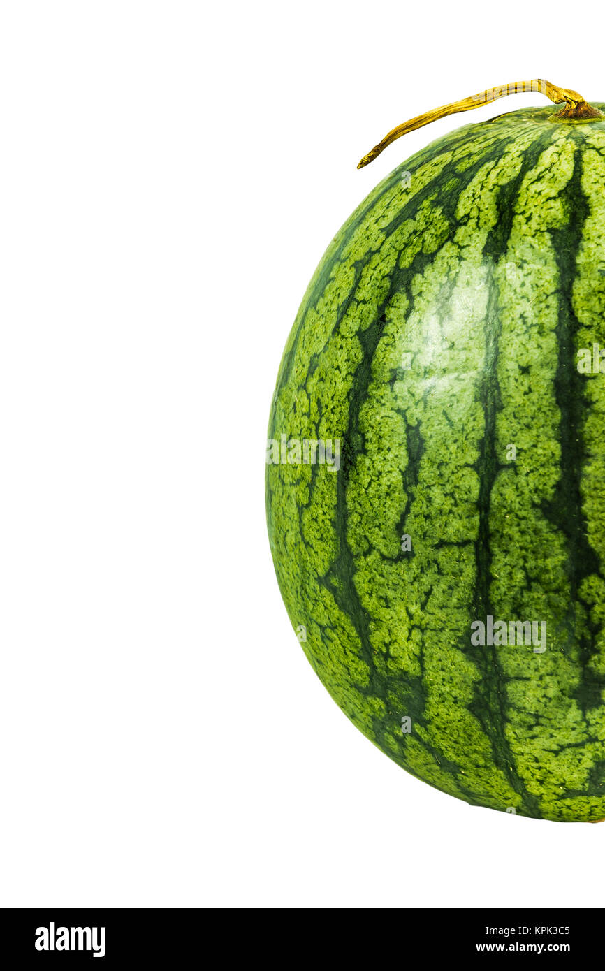 watermelon on white background Stock Photo - Alamy