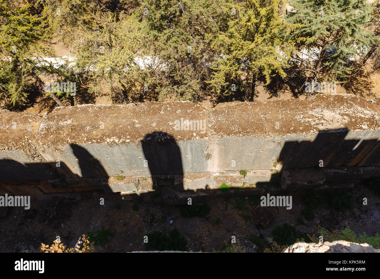 foundation Baalbek Ancient city in Lebanon.Heliopolis temple complex ...
