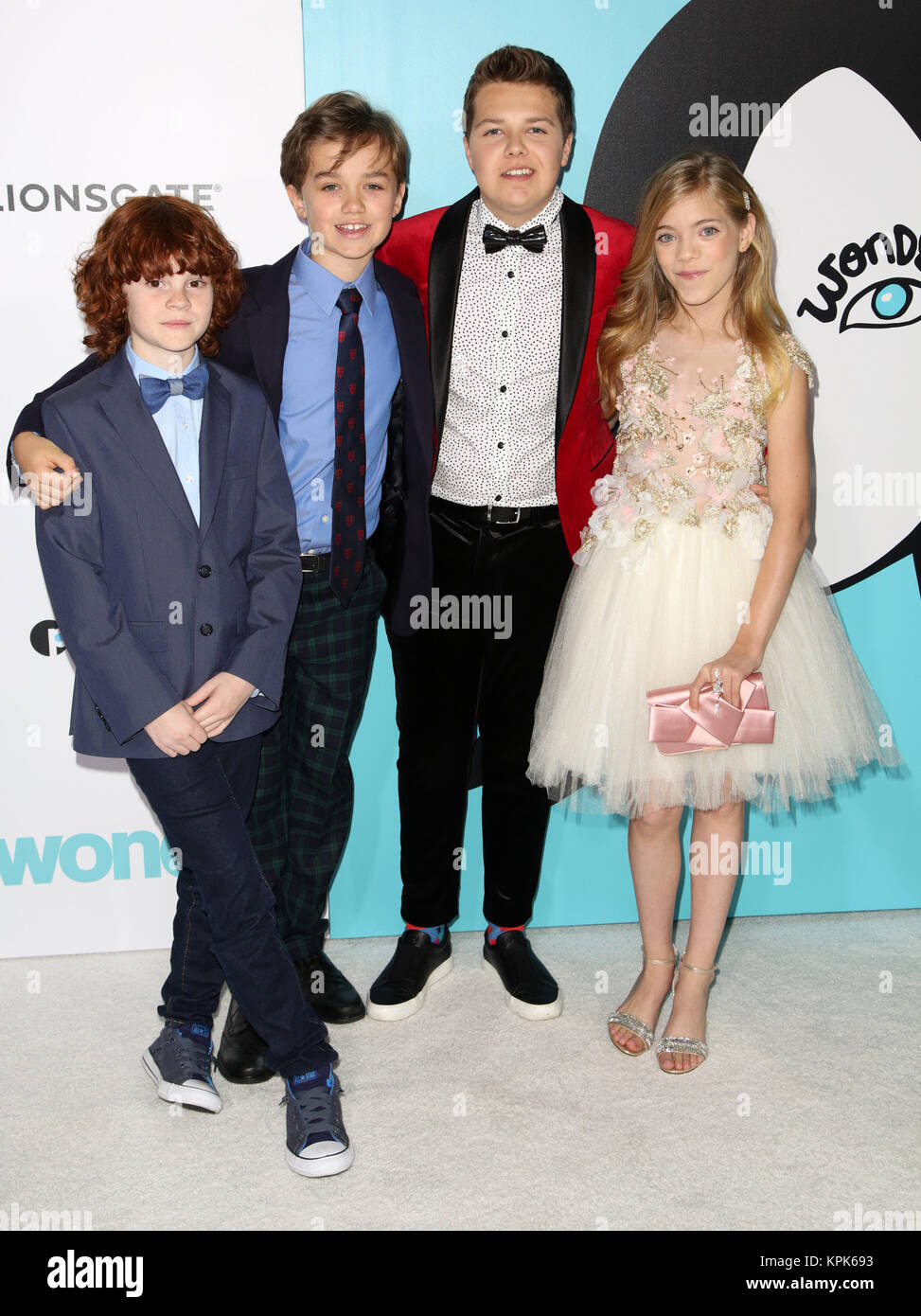 Celebrities attend 'Wonder' film premiere at Regency Village Theatre ...