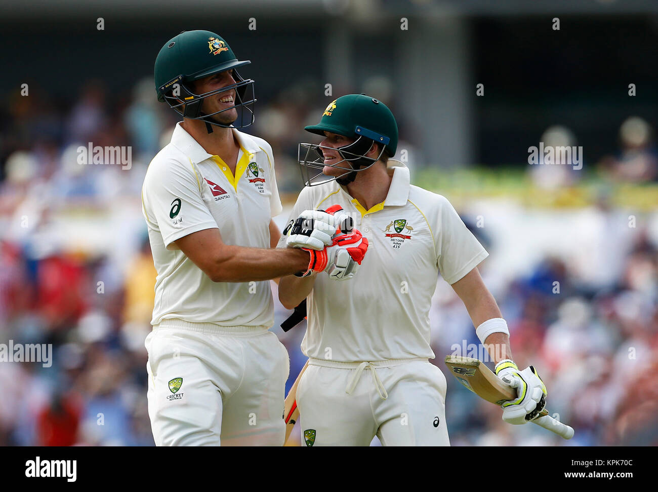 Australias mitchell marsh walks off hi-res stock photography and images ...