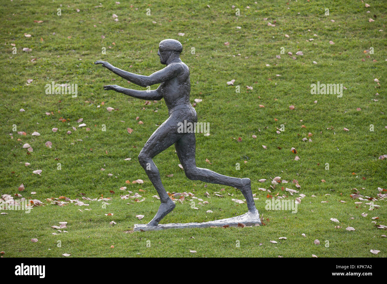 Flying men sculpture by artist Dame Elisabeth Frink Windsor Ontario ...