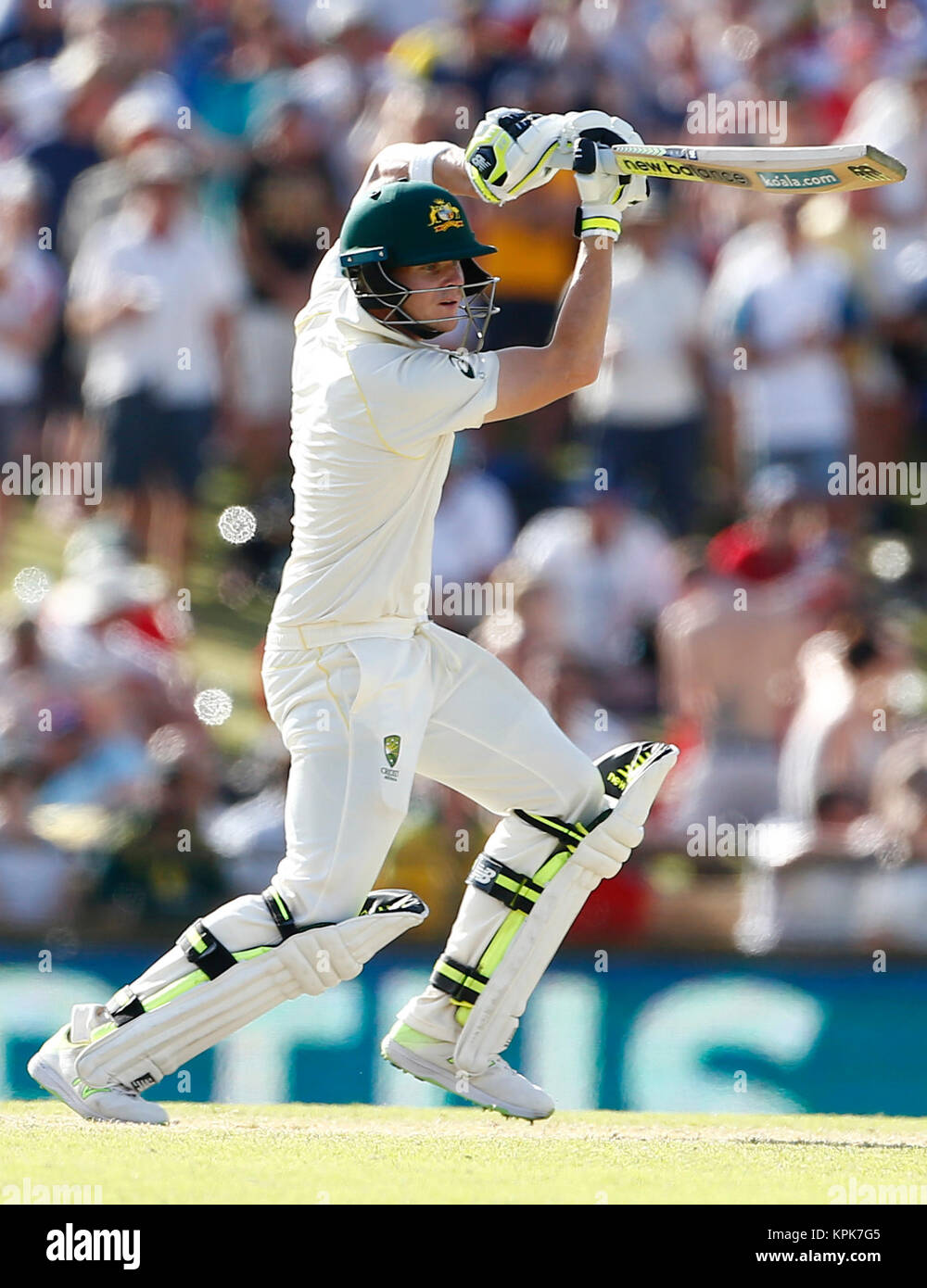 Australia's Steve Smith in action during day three of the Ashes Test ...