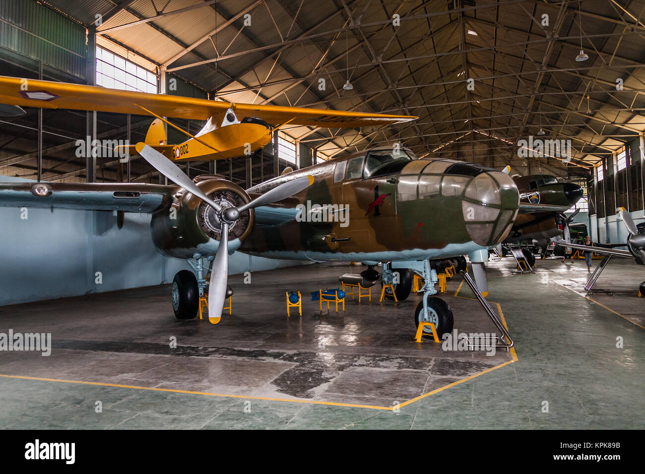 North American B-25 Mitchell aircraft in the Museum of Aviation ...