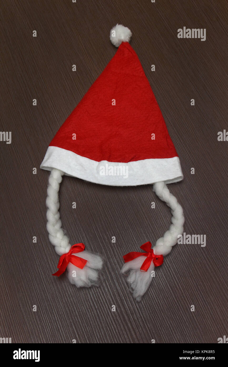 Santa Claus cap Stock Photo - Alamy