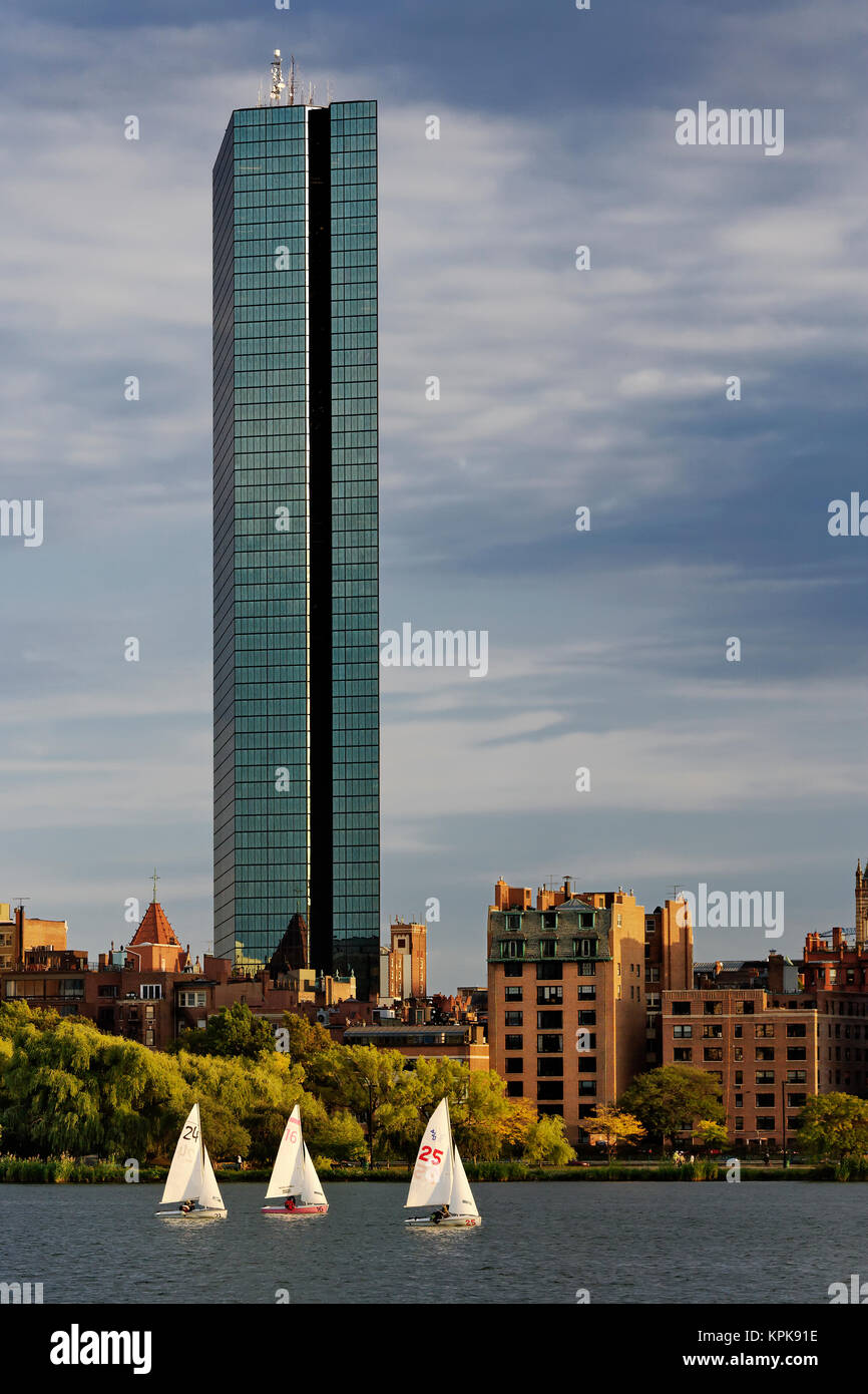 MIT sailing team in Charles River, Boston, MA Stock Photo - Alamy