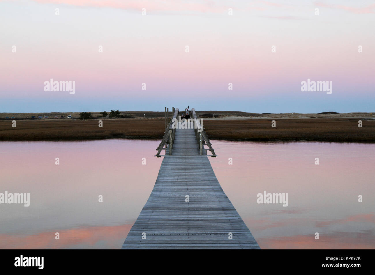 Sandwich Boardwalk, Cape Cod, Massachusetts, USA Stock Photo - Alamy