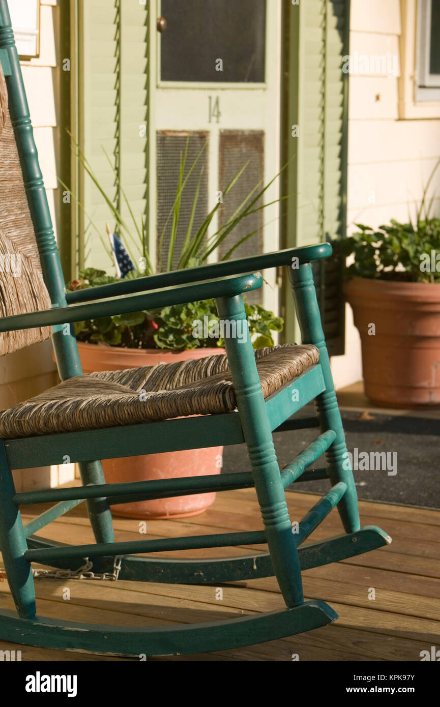 USA, MASSACHUSETTS, Cape Cod, Woods Hole: Cape Cod Porch Stock Photo ...