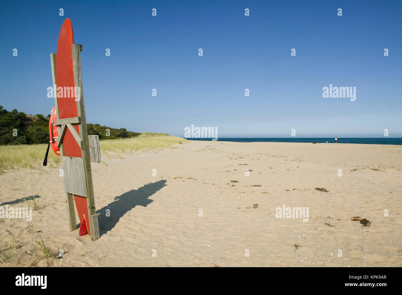 USA, MASSACHUSETTS, Chappaquiddick Island: Lifesaving Board / Eastern ...