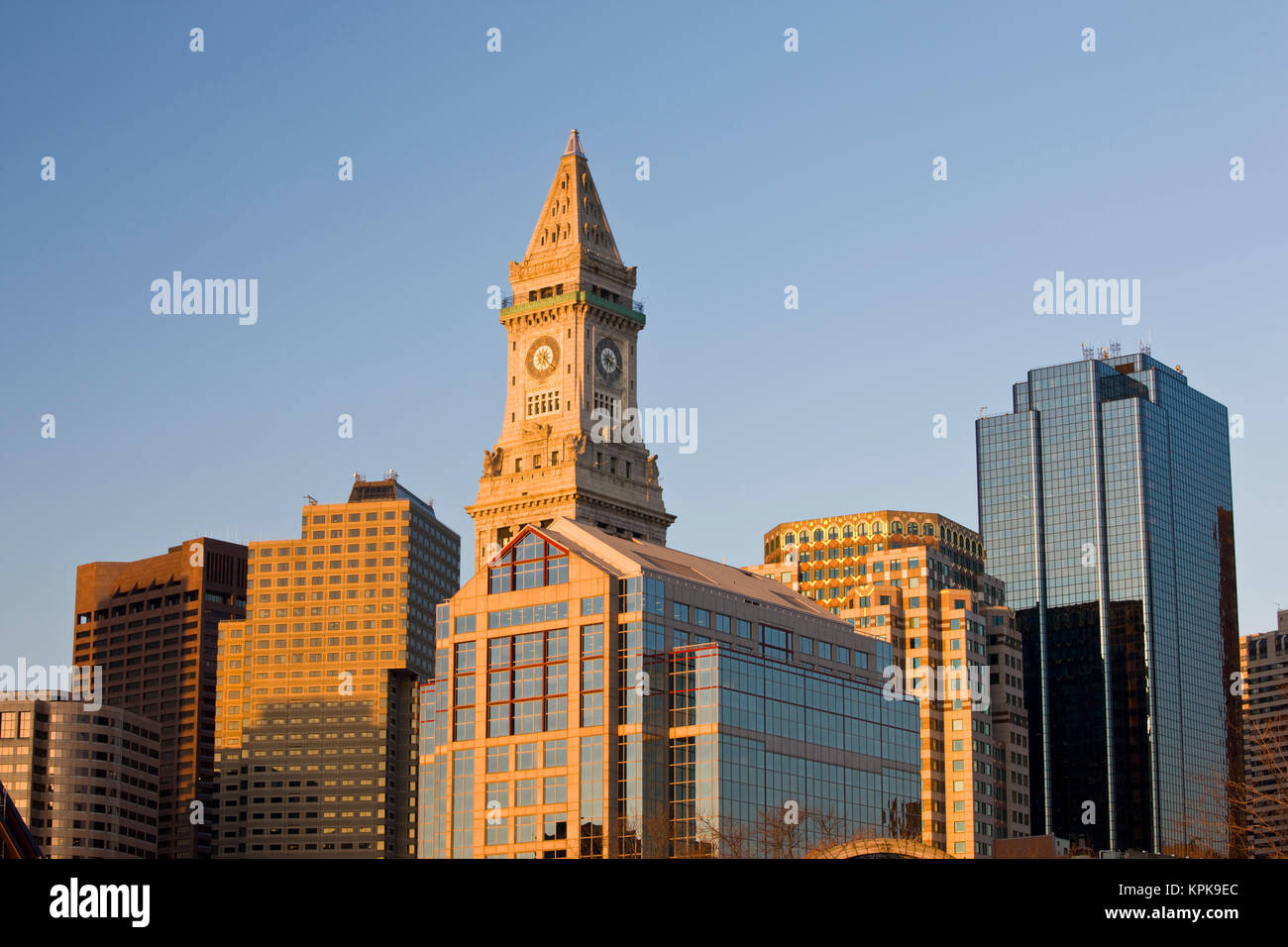 Boston customs house tower hi-res stock photography and images - Alamy