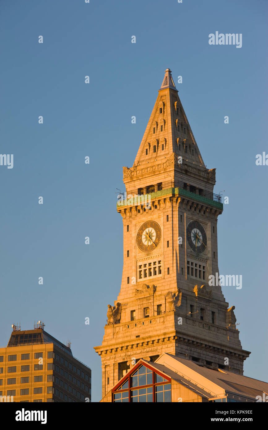 Boston customs house tower hi-res stock photography and images - Alamy