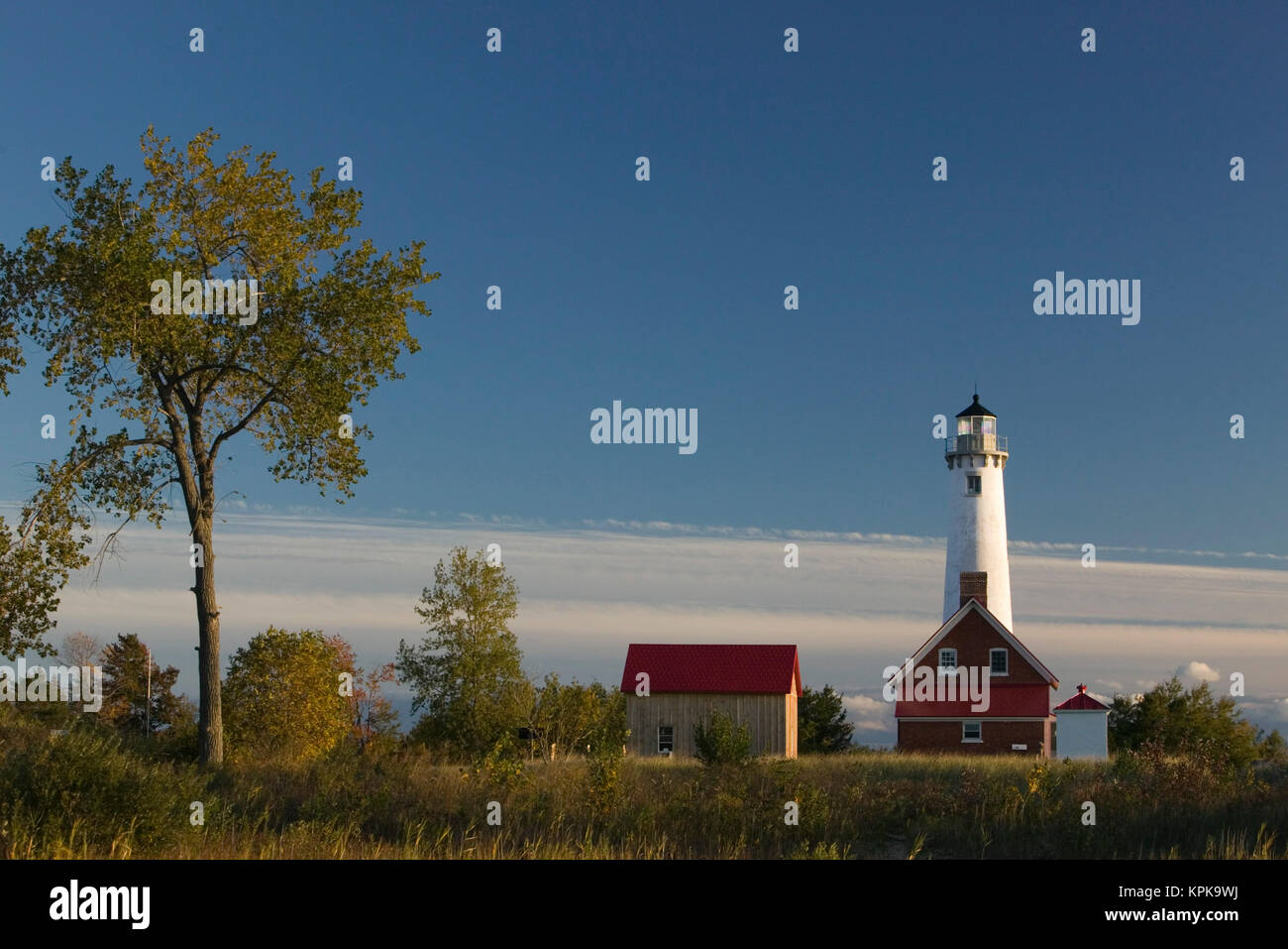 USA, Michigan, Tawas City: Tawas Point State Park, Tawas Point ...