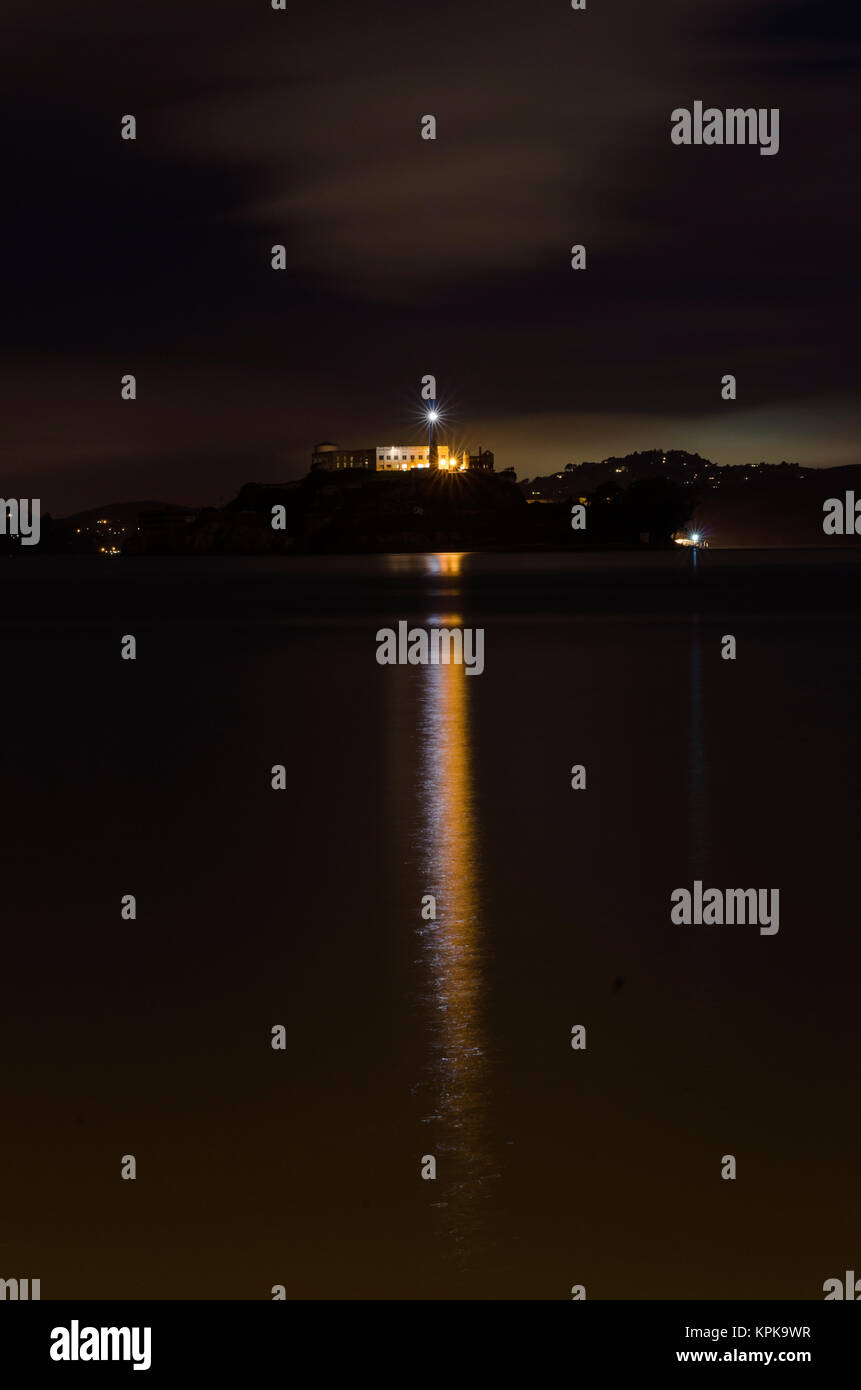 Alcatraz night tour hi-res stock photography and images - Alamy