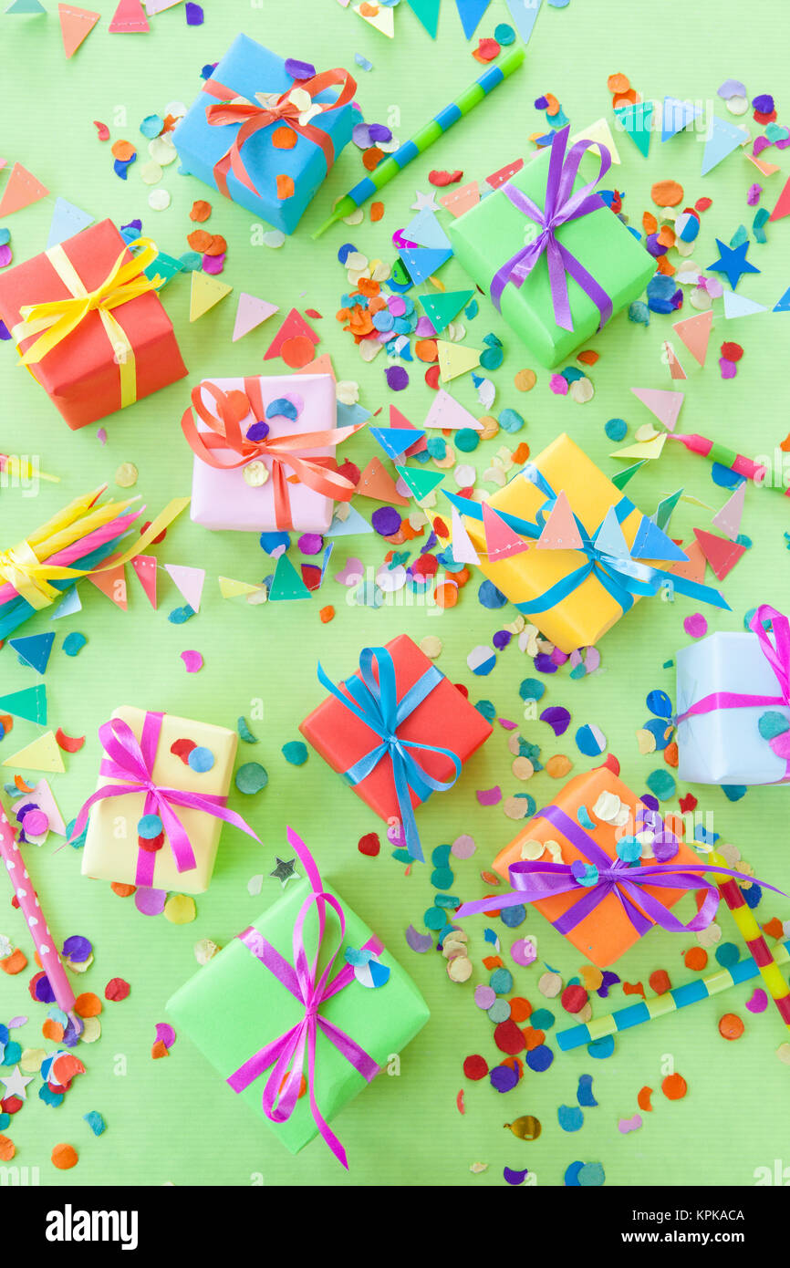 small colorful gifts Stock Photo - Alamy