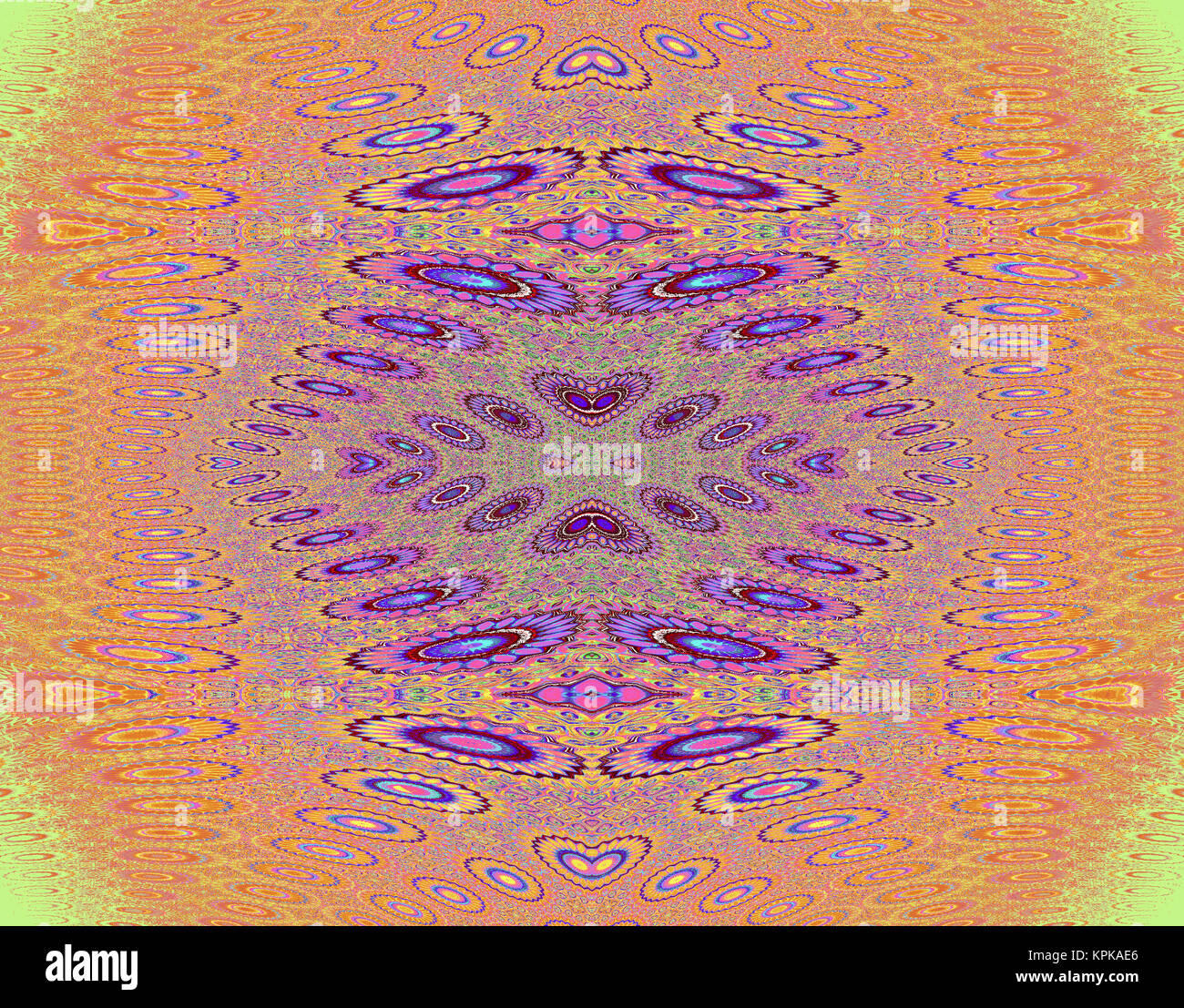 Abstract ornate geometric background. Seamless ellipses and diamond ...