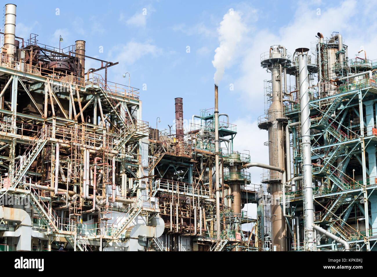Industrial factory complex Stock Photo - Alamy