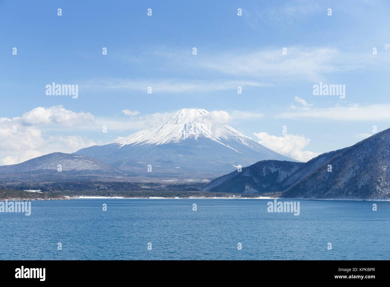 Fujisan and Lake Stock Photo - Alamy