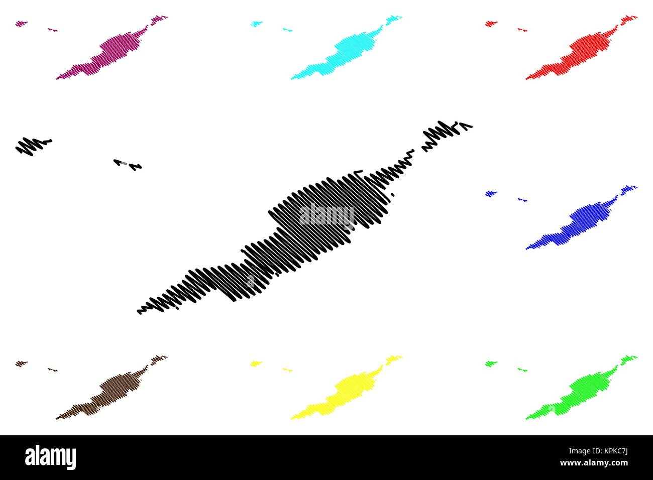Anguilla map vector illustration, scribble sketch Anguilla Islands Stock Vector Image & Art - Alamy