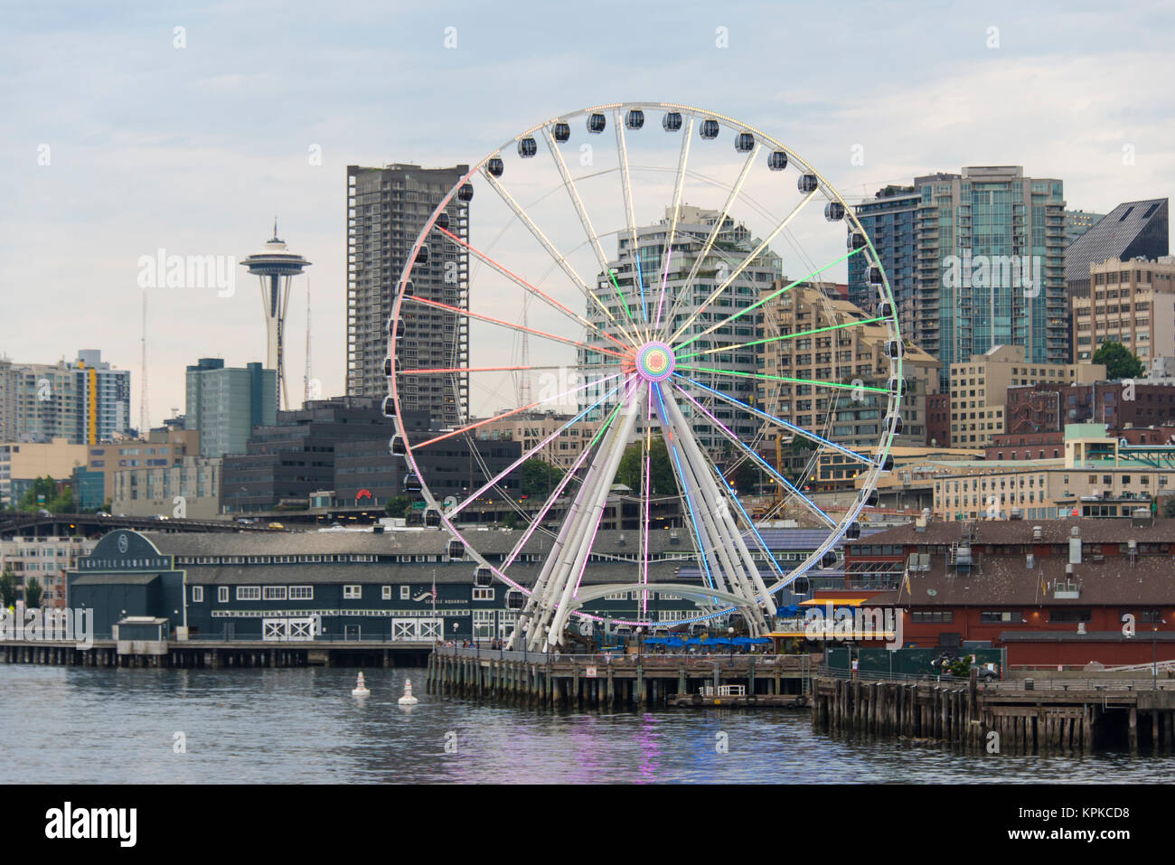 Seattle rainbow pattern hi-res stock photography and images - Alamy