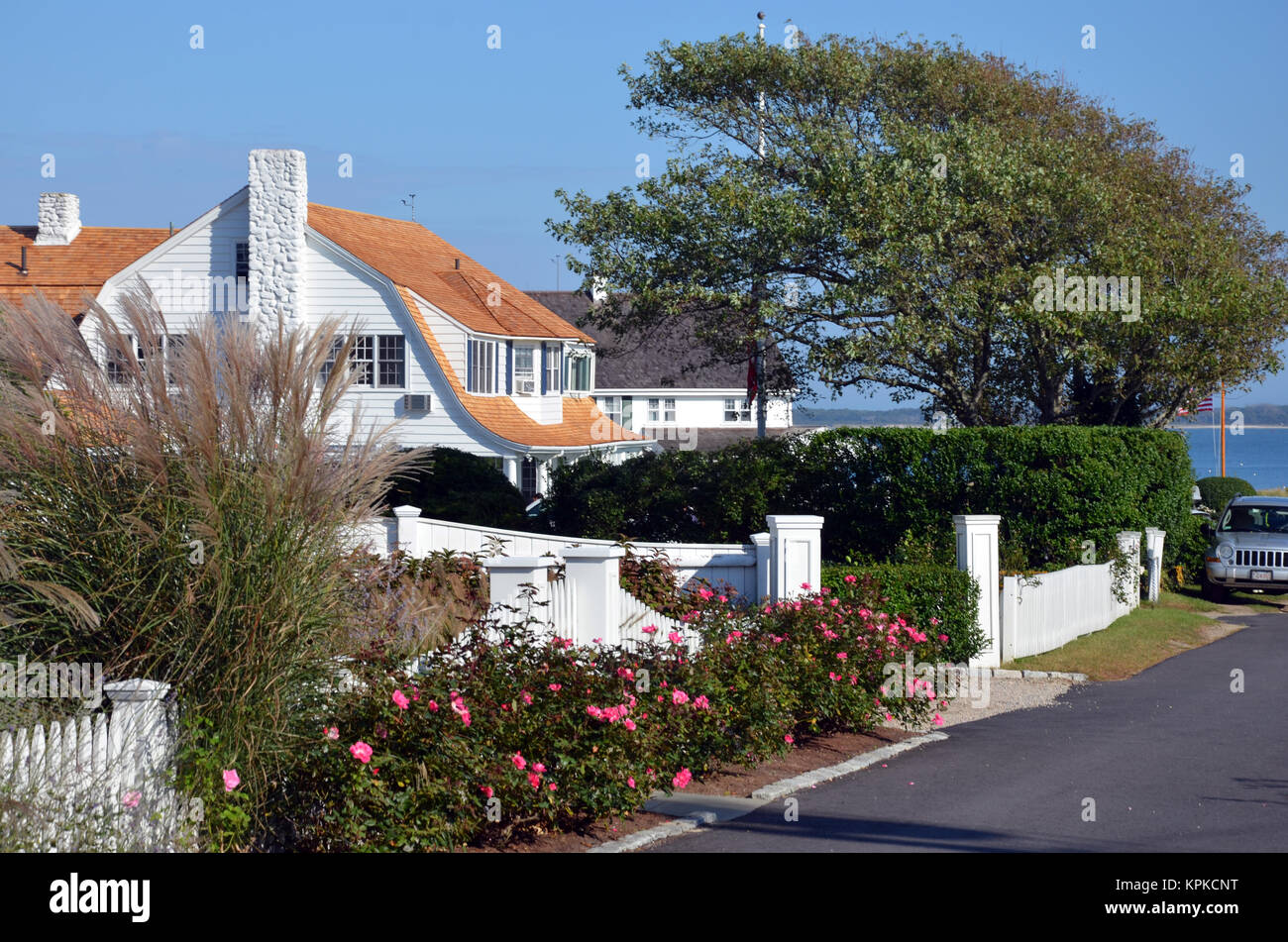 Marchant Avenue, Hyannis Port, Massachusetts, USA, location of the ...