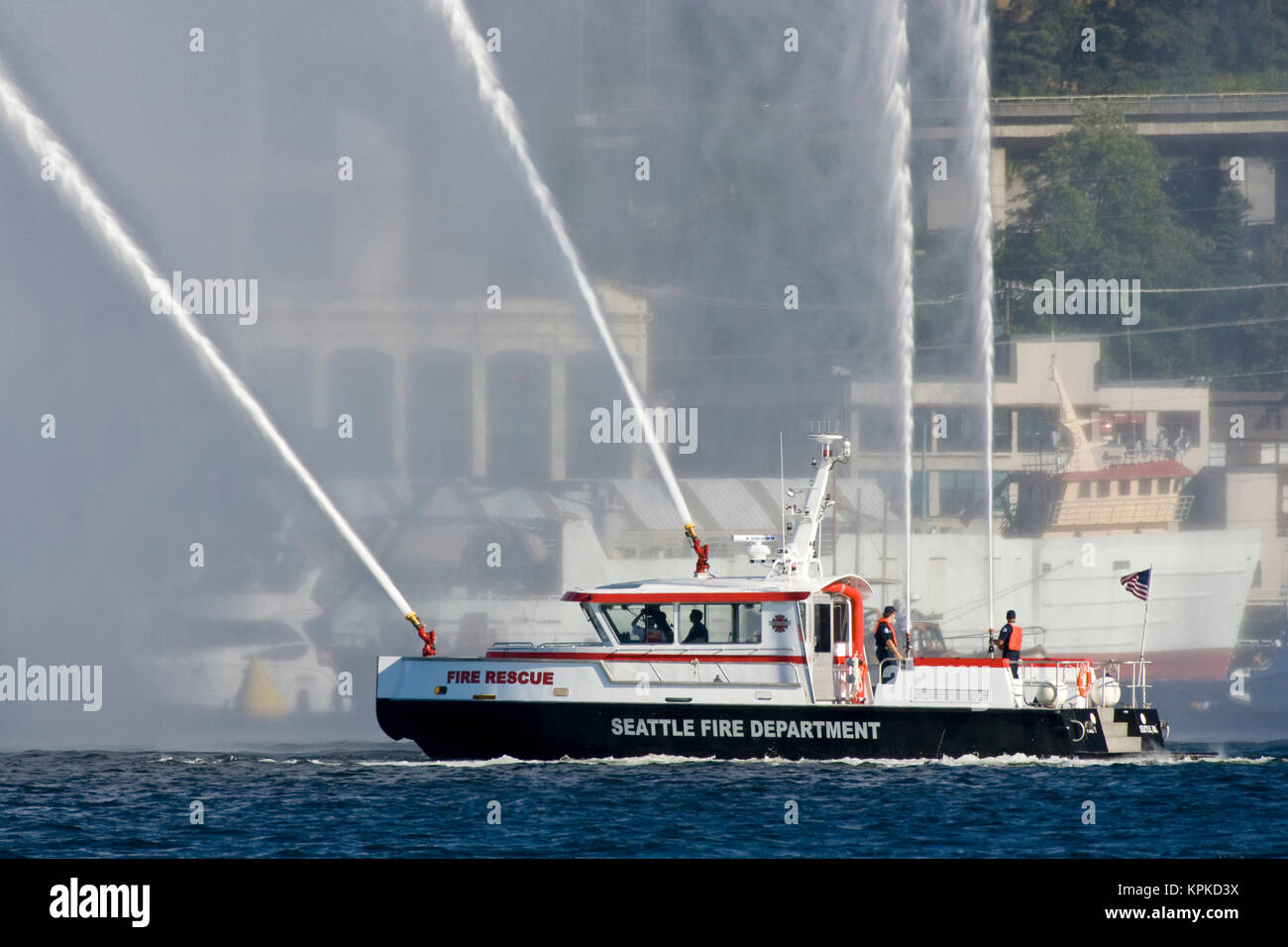 WA, Seattle, Lake Union, 4th of July Stock Photo - Alamy