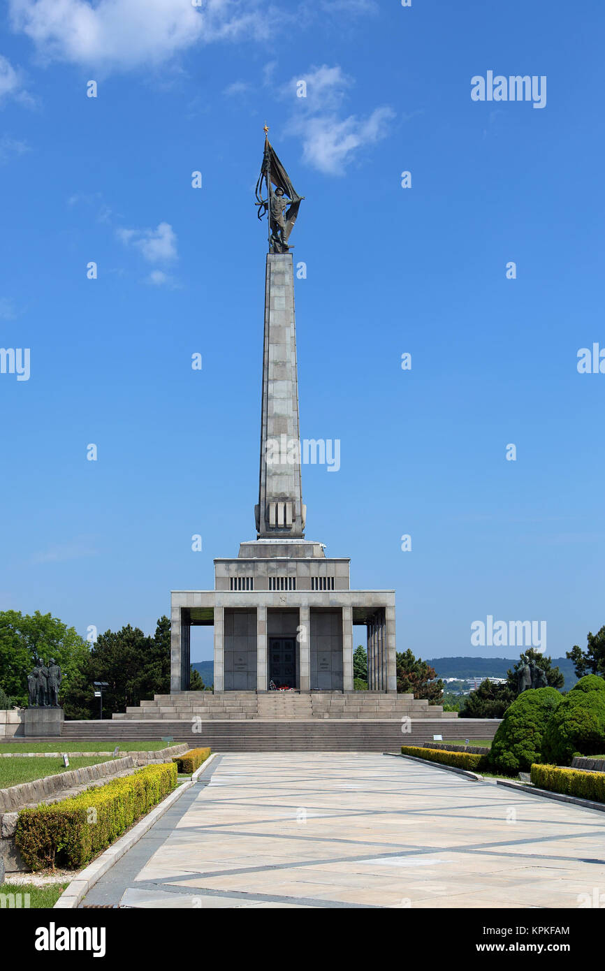 Slavin memorial monument and military cemetery hi-res stock photography ...