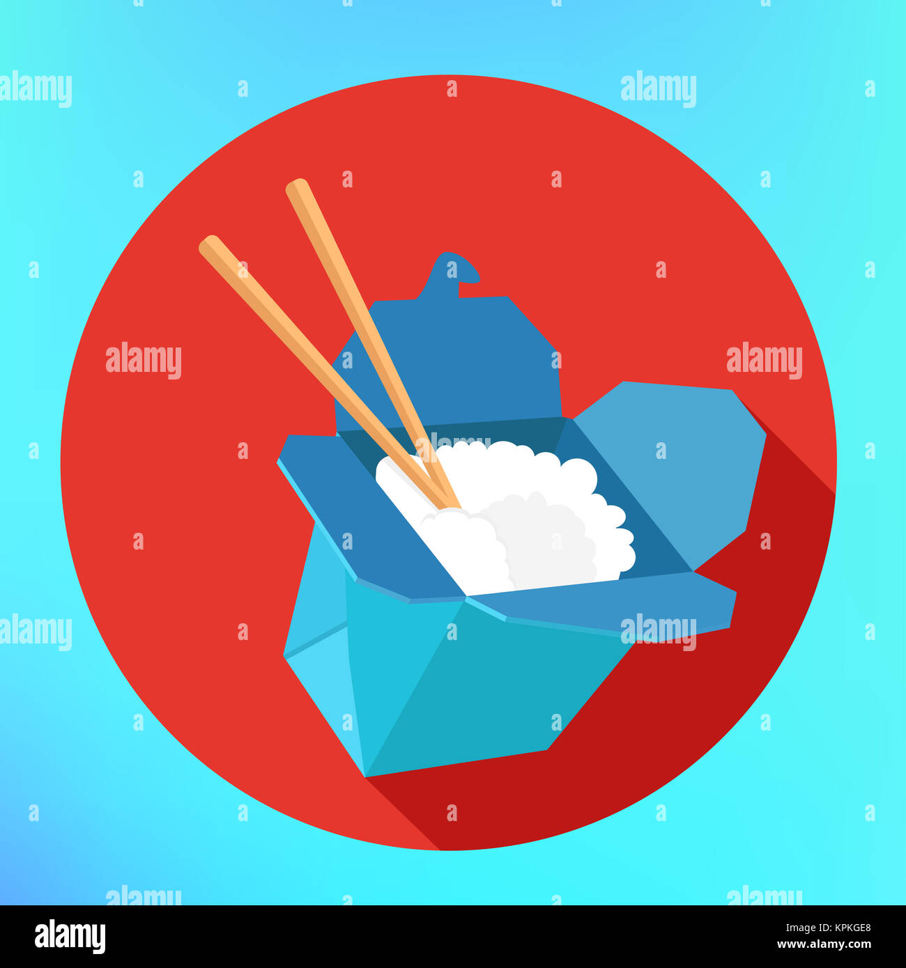 Rice wok carton box hi-res stock photography and images - Alamy