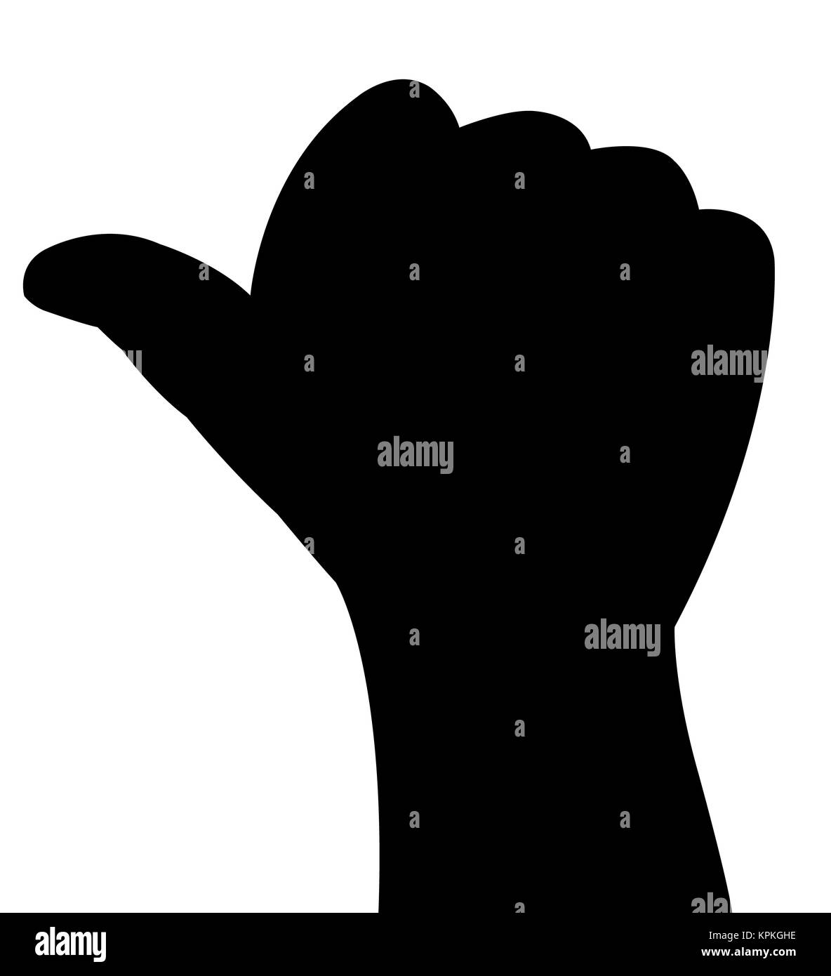 Hand shapes silhouette hi-res stock photography and images - Alamy