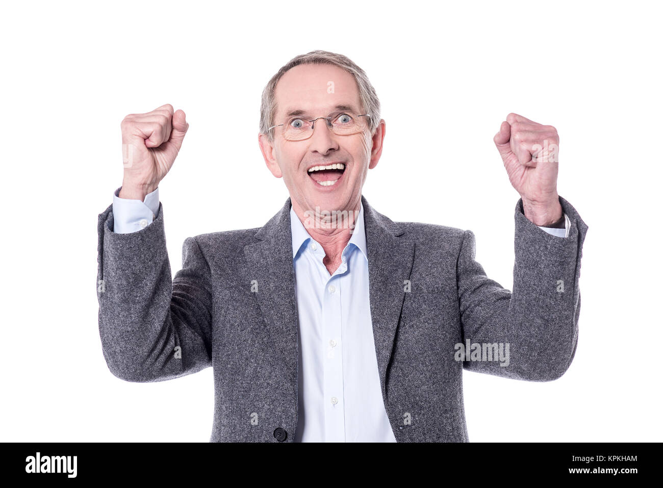 Successful aged man Stock Photo - Alamy