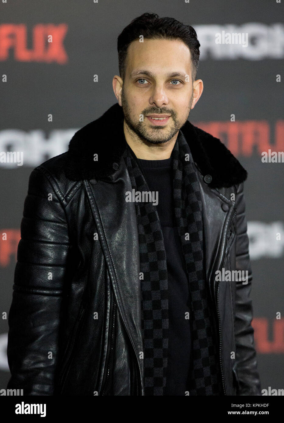 Dyanmo arrives for the European premiere of Bright, at the BFI ...