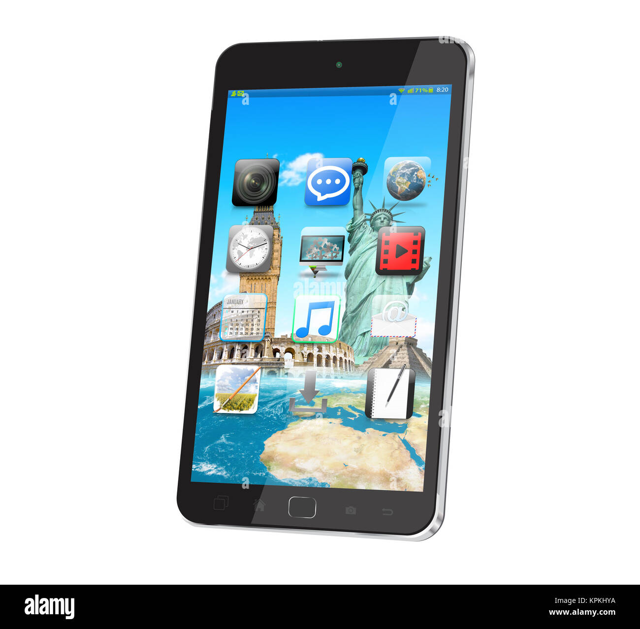 Modern mobile phone Stock Photo - Alamy