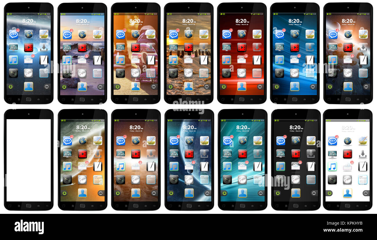 Modern mobile phone Stock Photo - Alamy