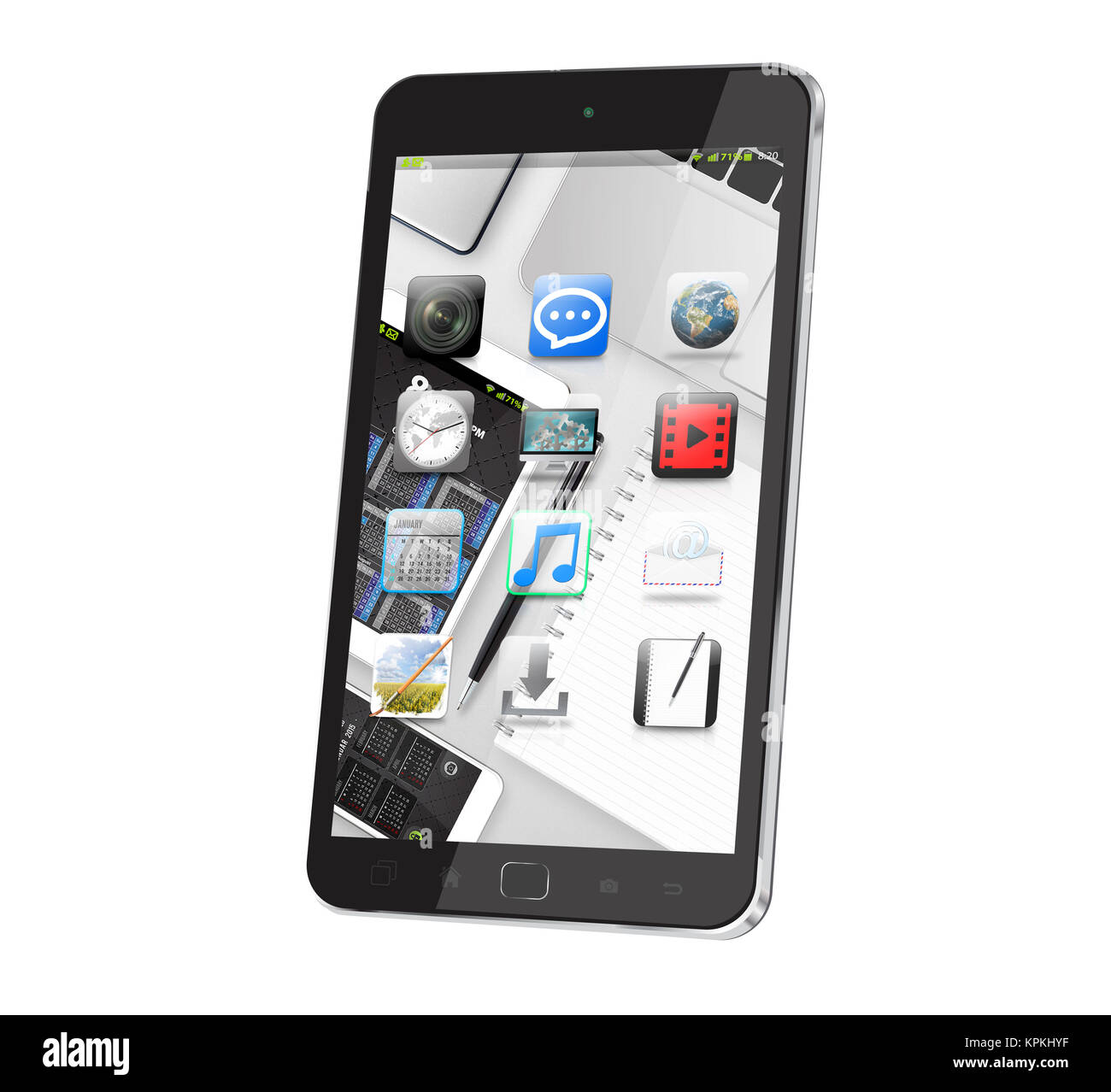 Modern mobile phone Stock Photo - Alamy