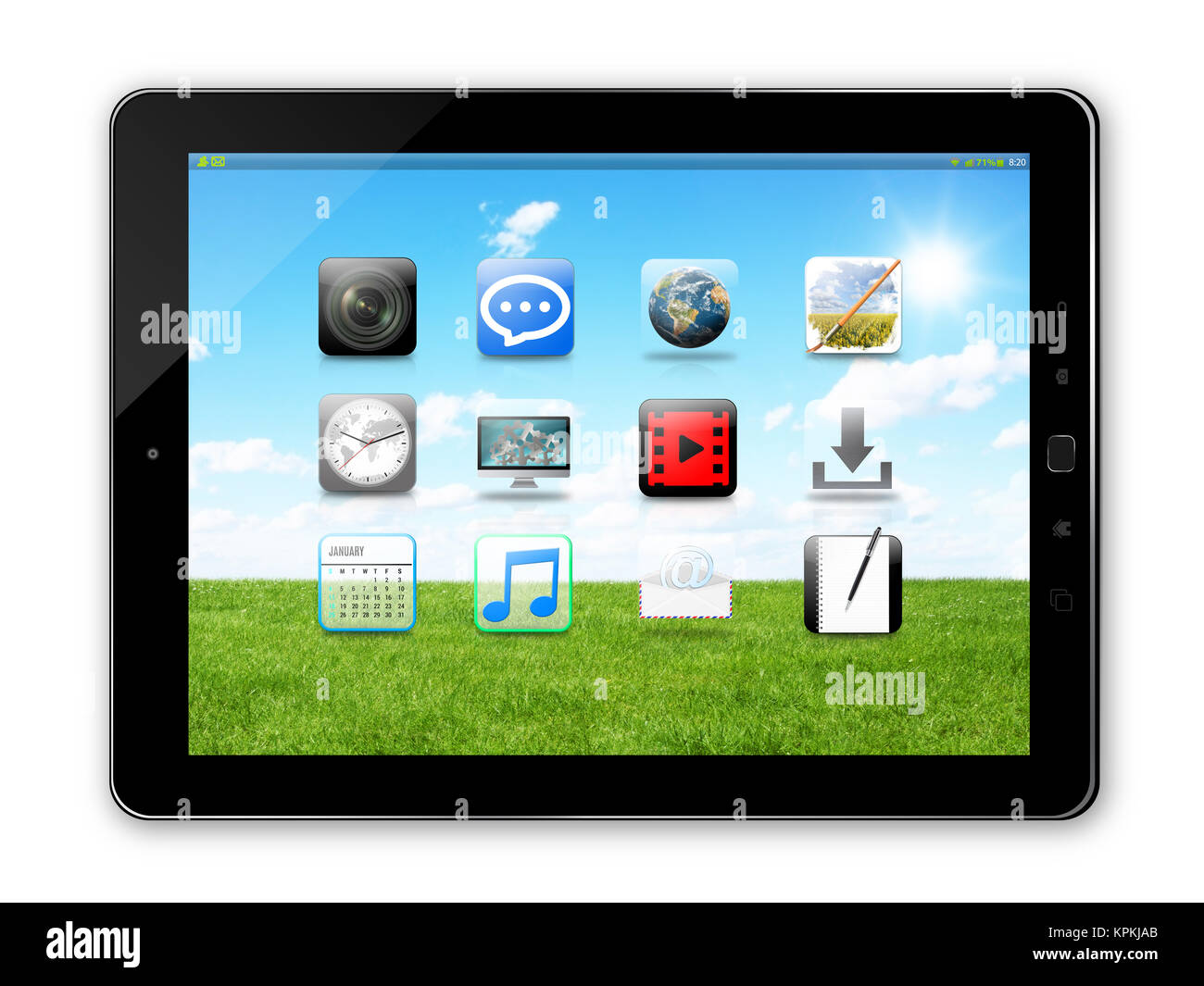 Modern digital tablet Stock Photo - Alamy