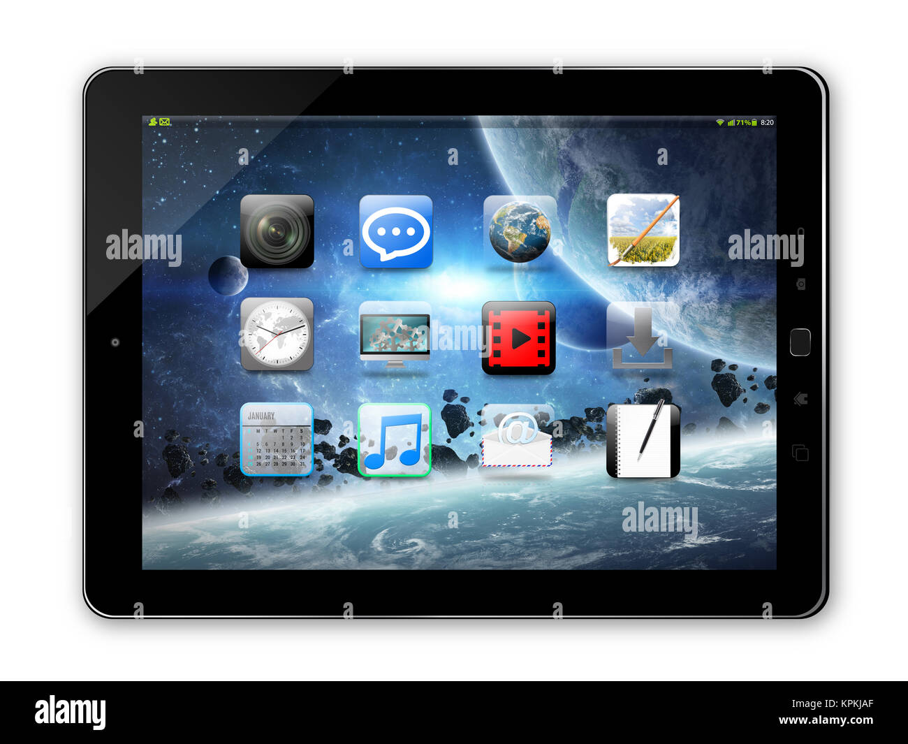 Modern digital tablet Stock Photo - Alamy