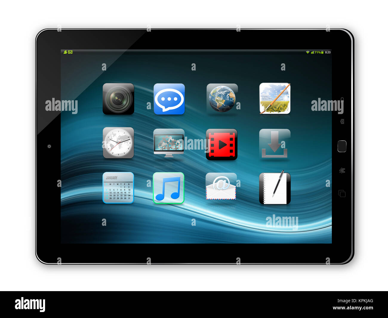 Modern digital tablet Stock Photo - Alamy