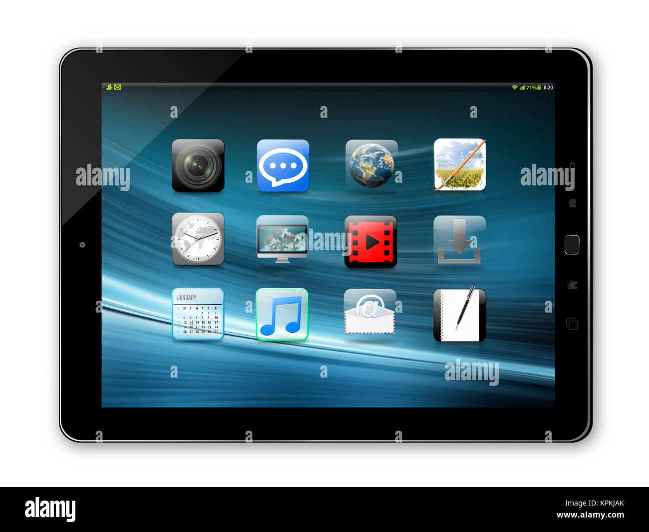Modern digital tablet Stock Photo - Alamy