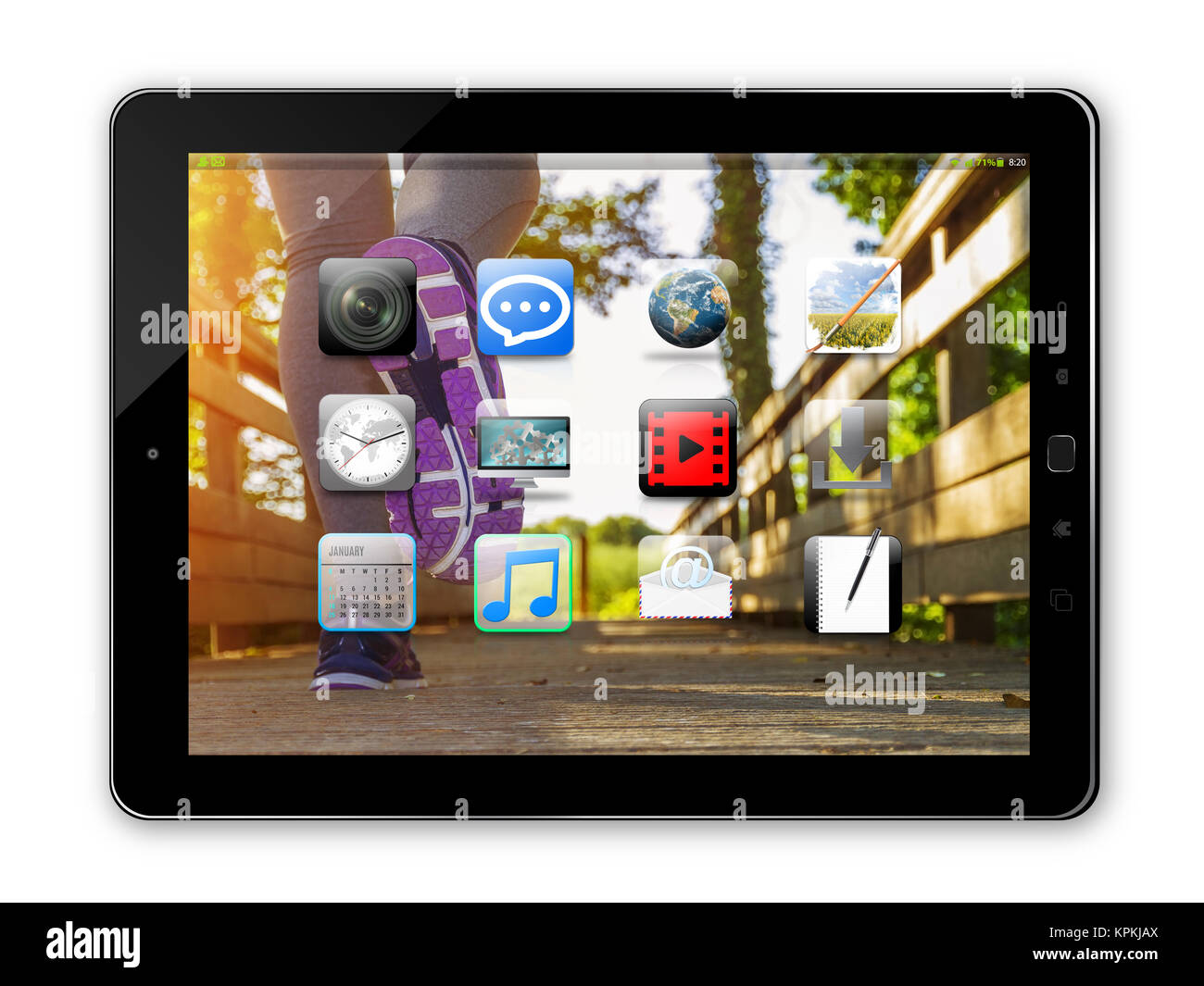 Modern digital tablet Stock Photo - Alamy