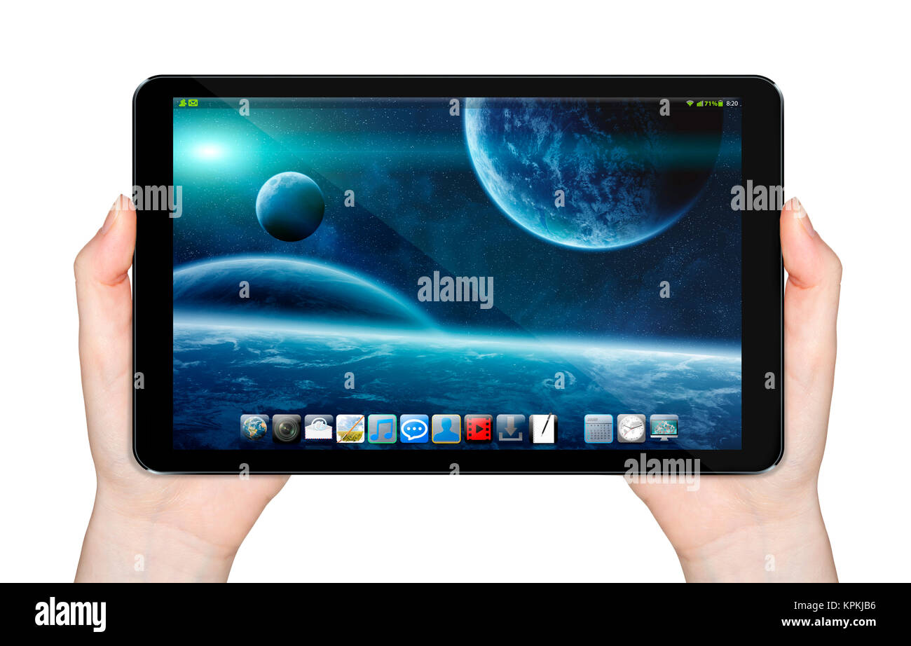 Modern digital tablet Stock Photo - Alamy