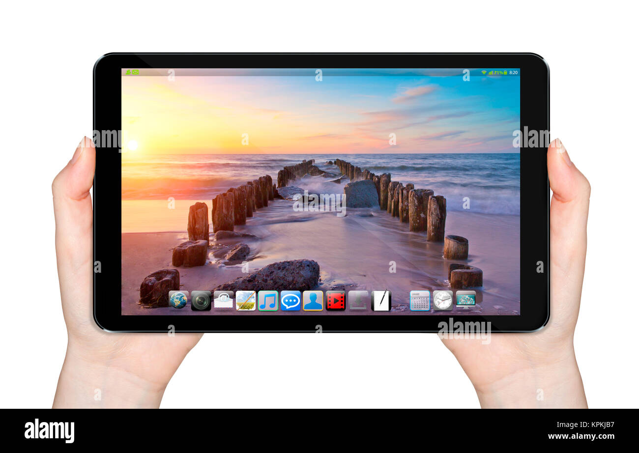 Modern digital tablet Stock Photo - Alamy