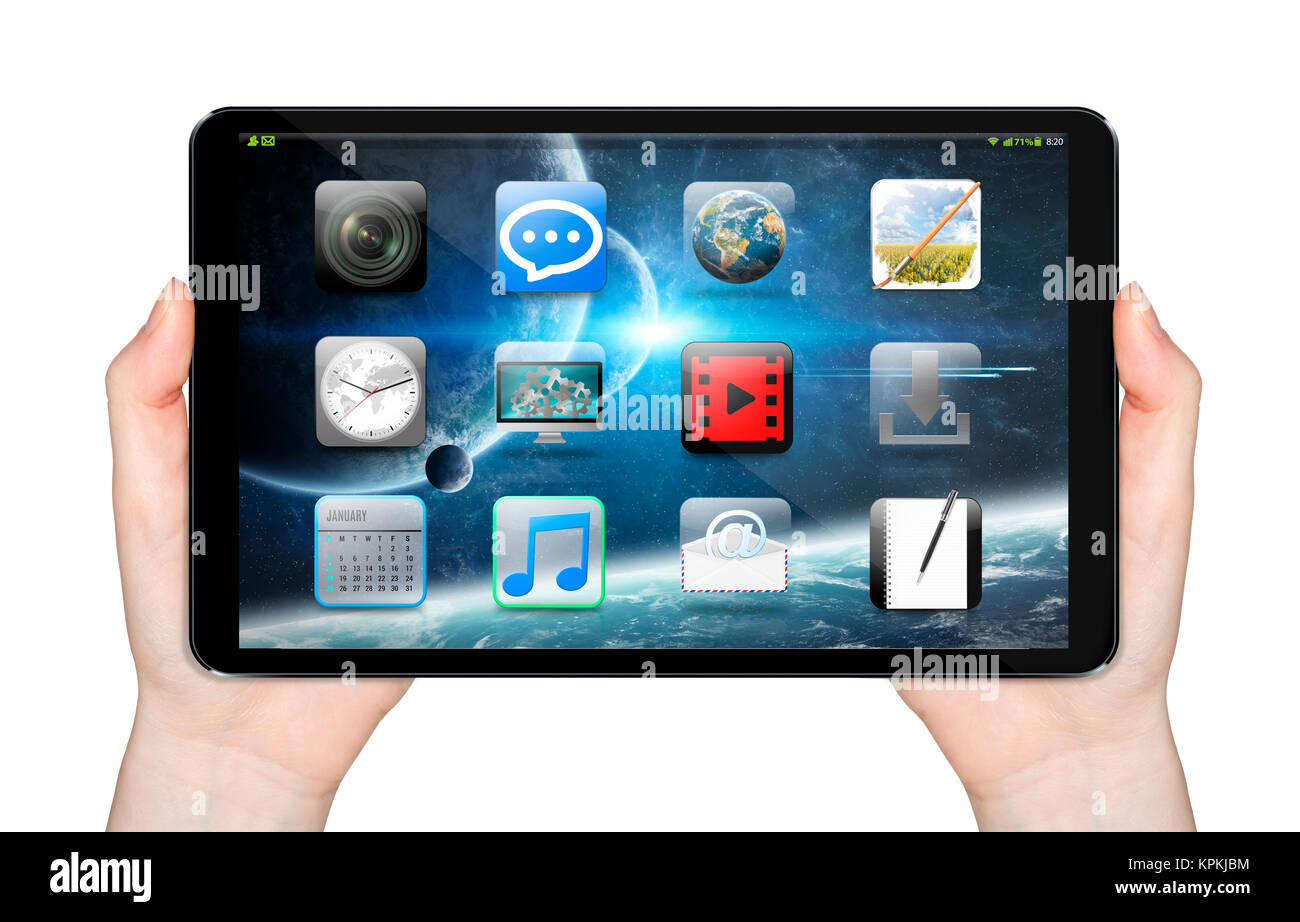 Modern digital tablet Stock Photo - Alamy