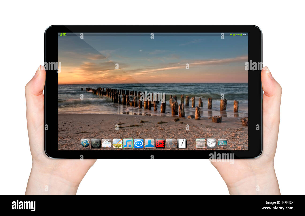Modern digital tablet Stock Photo - Alamy