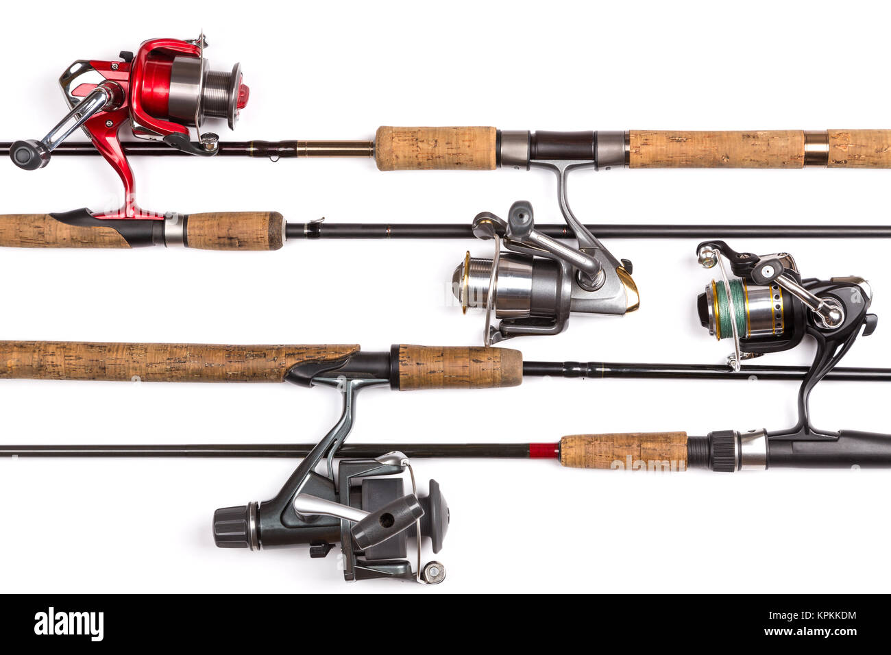 composition from different fishing tackles Stock Photo - Alamy