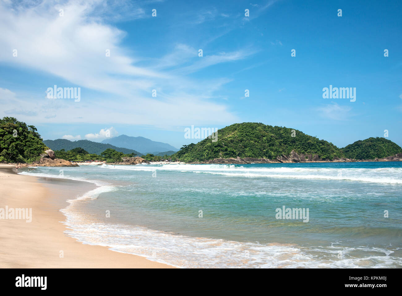 Beach in Trinidade, Paraty, Brazil Stock Photo - Alamy