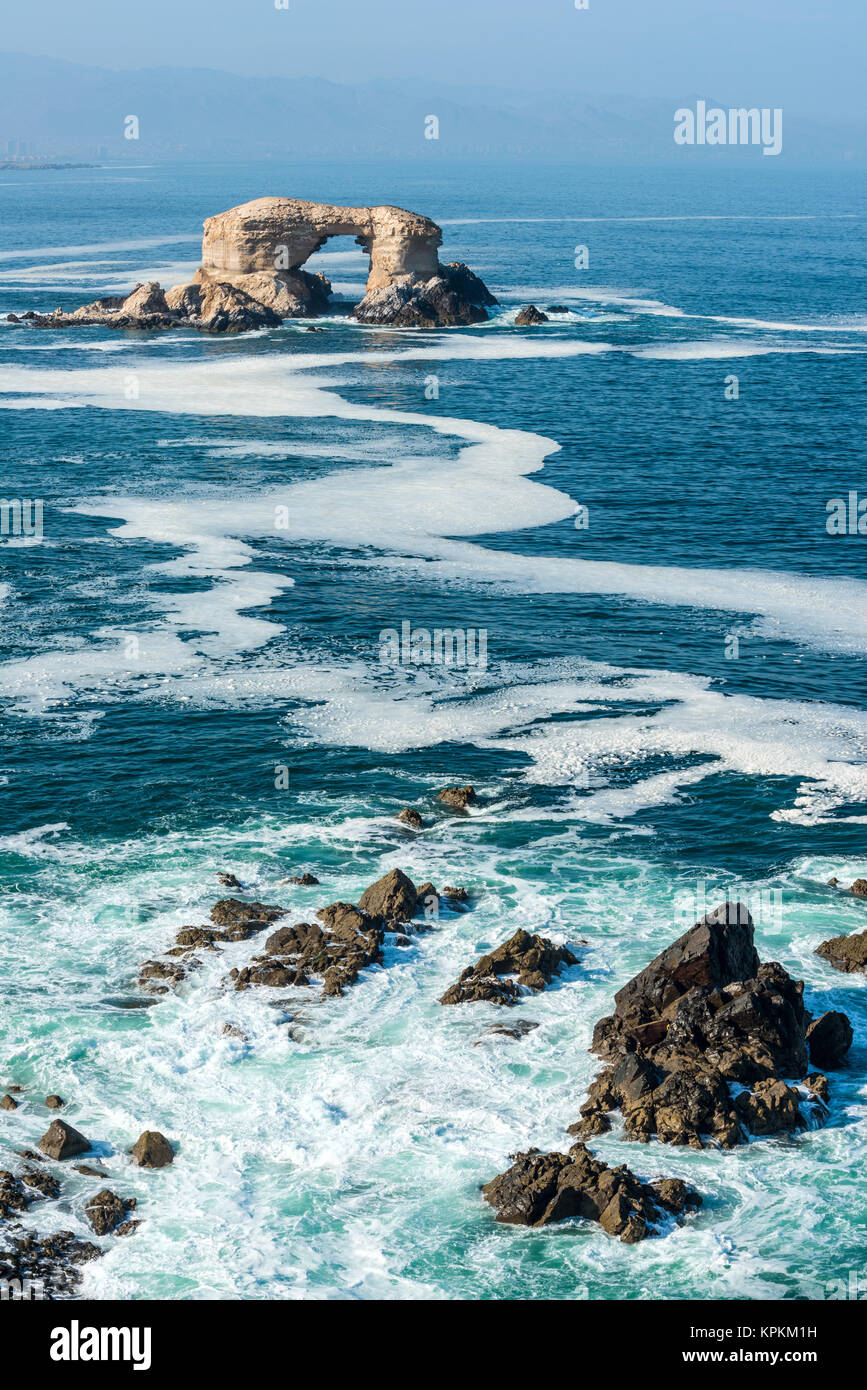 Arch Rock Formation in La Portada National Reserve - rock-emblem coast ...
