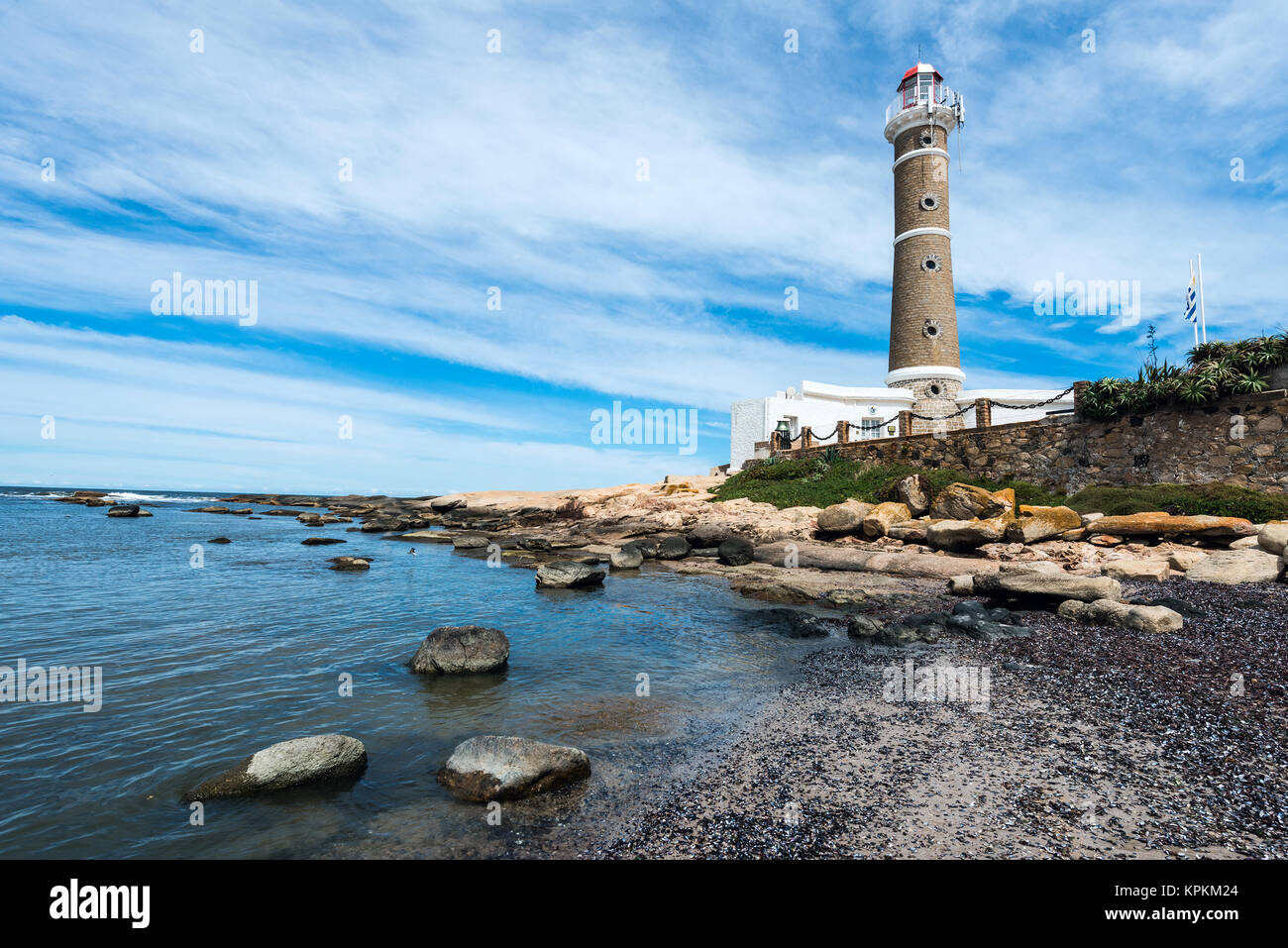 Lighthouse in Jose Ignacio near Punta del Este, Uruguay Stock Photo - Alamy