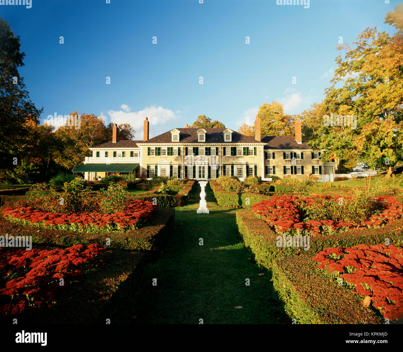 USA, Vermont, Manchester, Hildene Home of Robert Todd Lincoln (Large ...